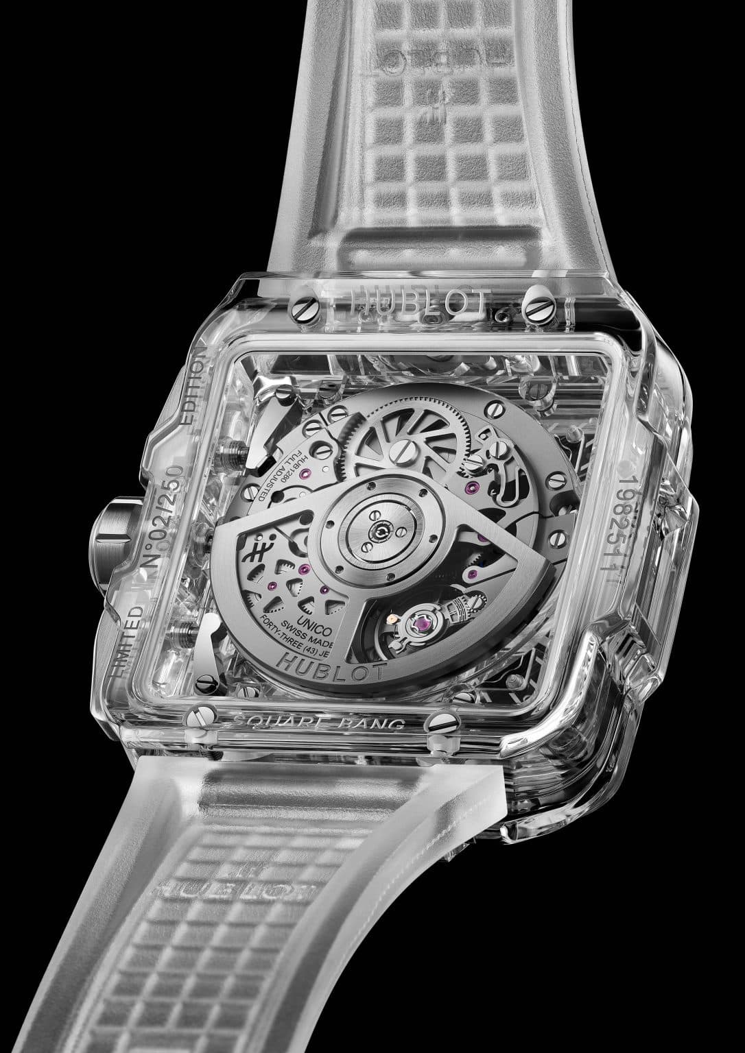 La transparente personalidad del Hublot Square Bang Unico – Tiempo de ...