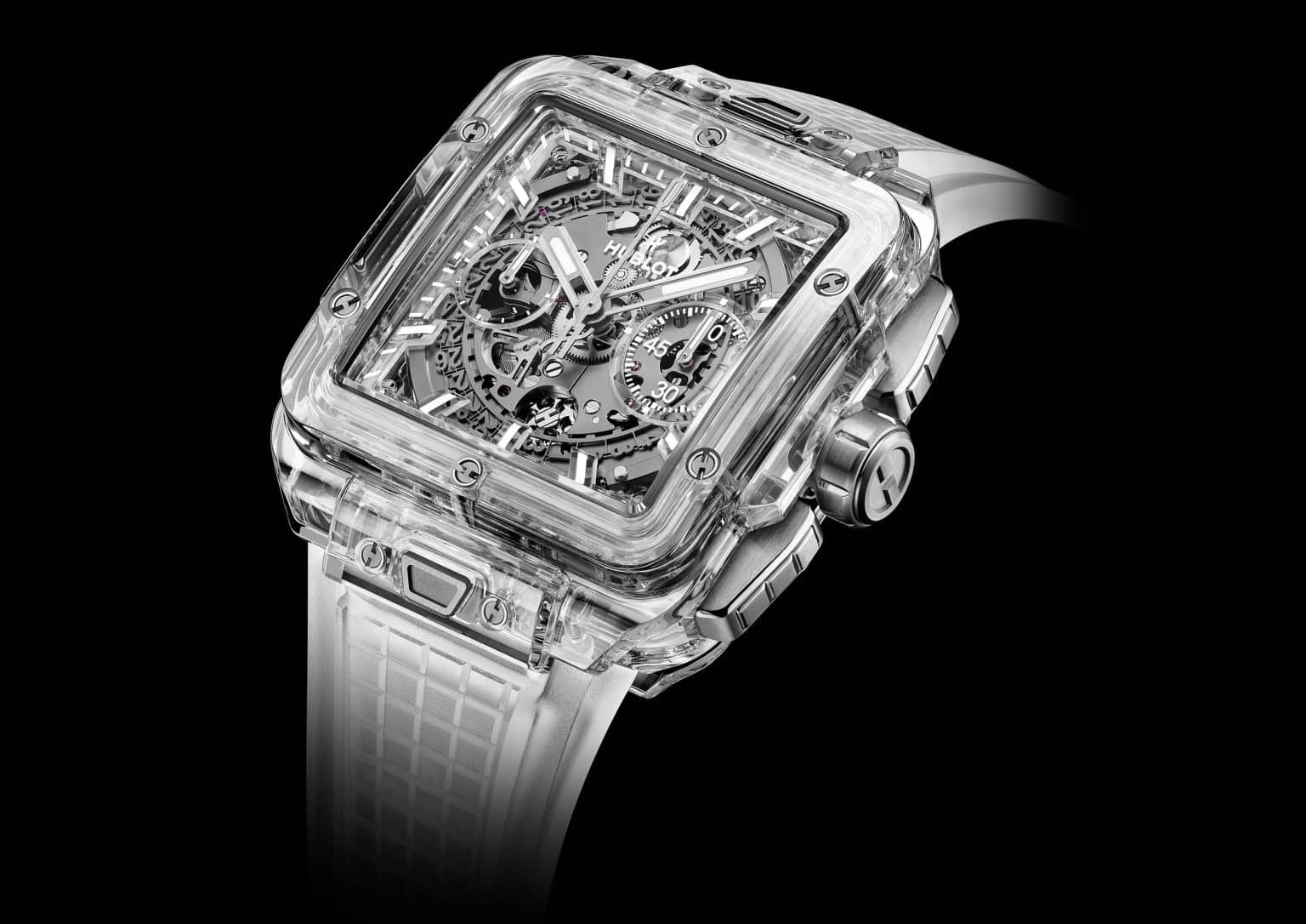 La transparente personalidad del Hublot Square Bang Unico – Tiempo de ...