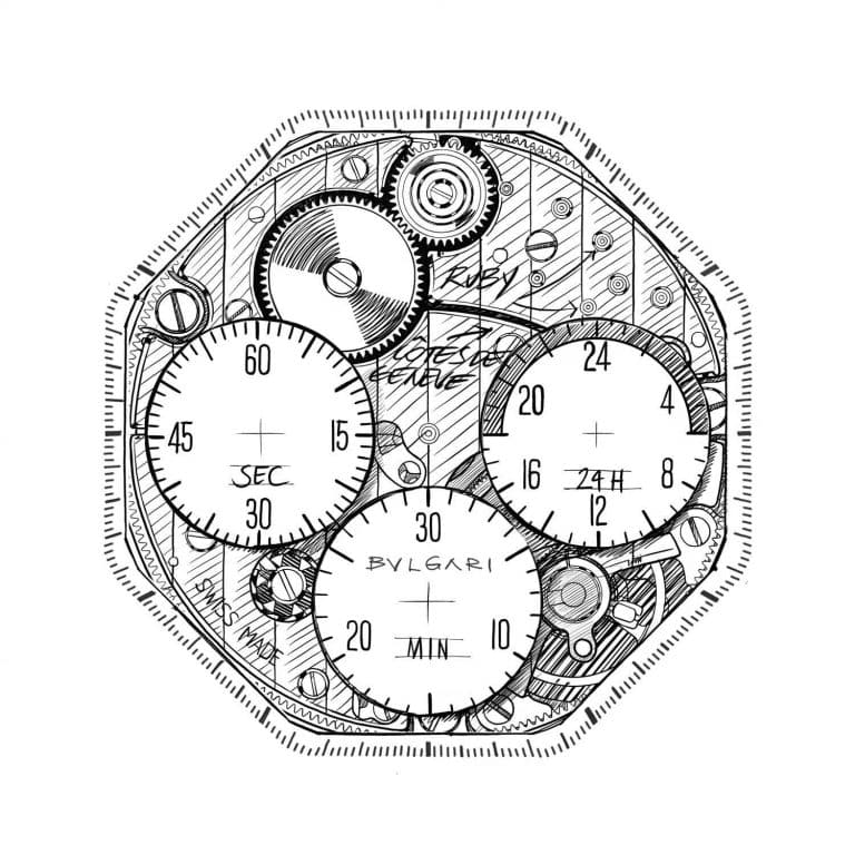 El nuevo Octo Finissimo Sketch Dial de Bulgari es espectacular