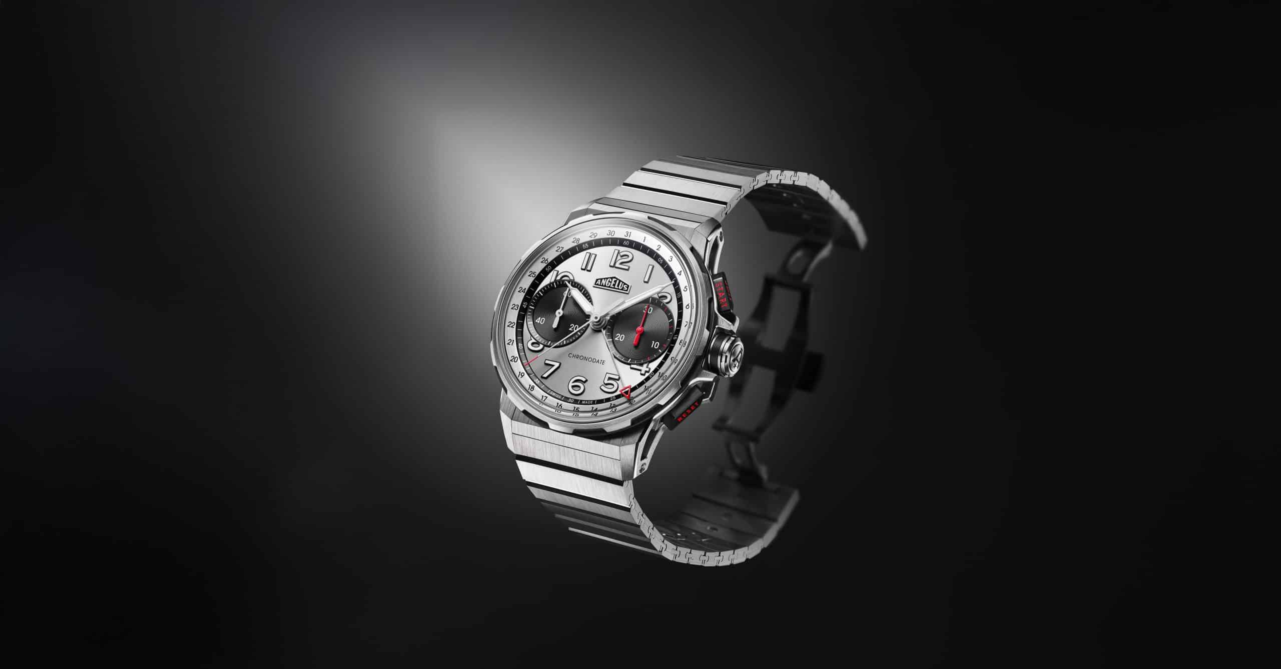 Angelus Chronodate Titanium Silver Edition