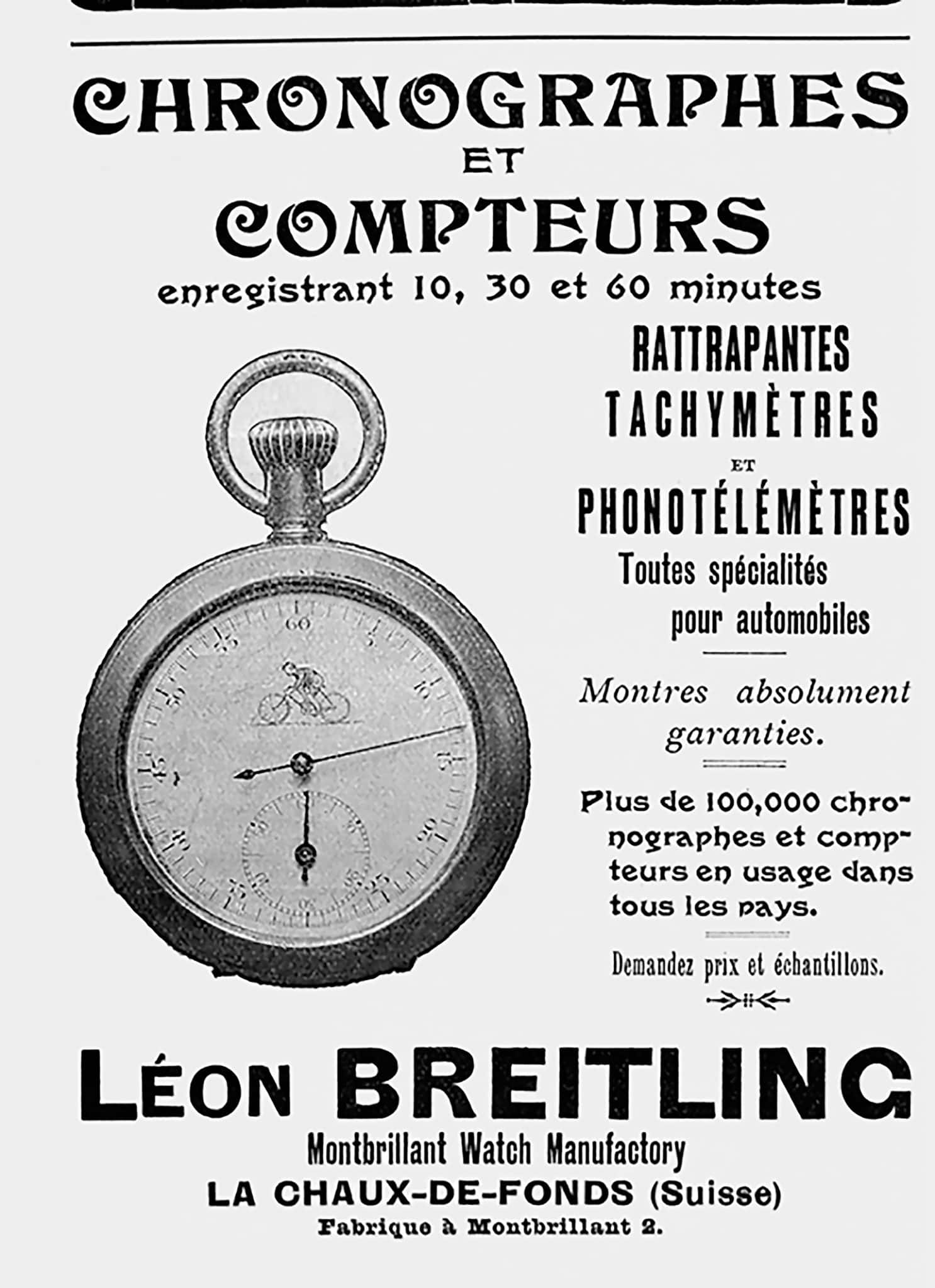 Breitling: La gloria de 140 años de ser el primero